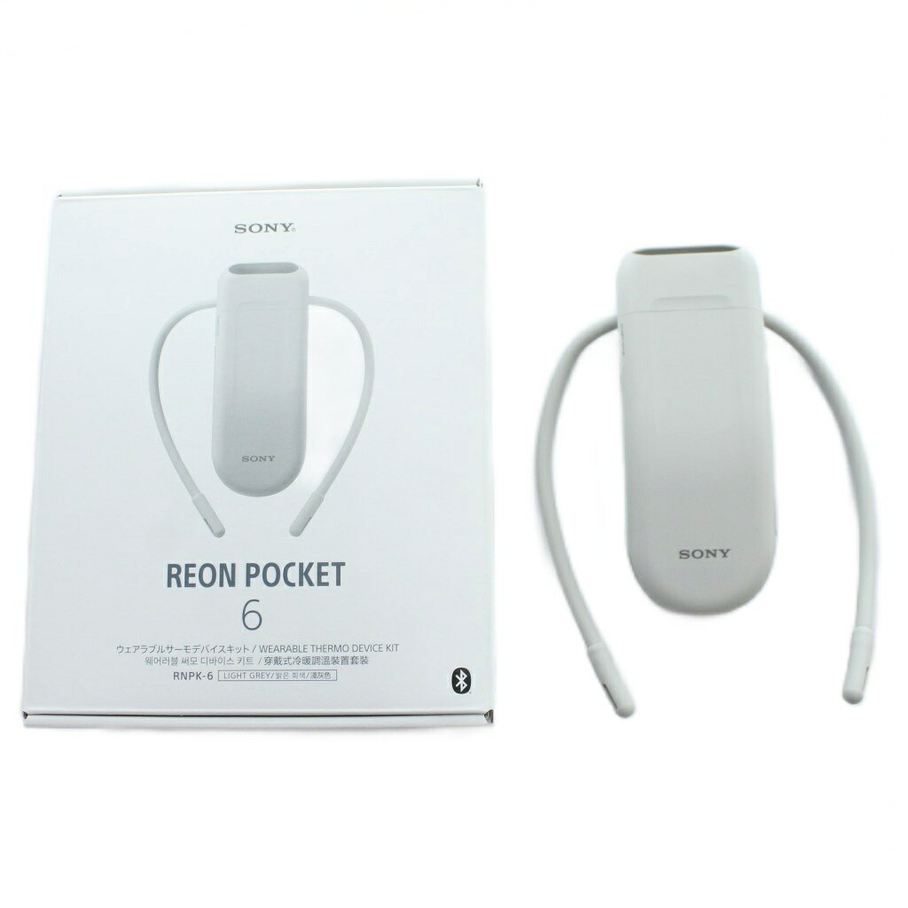 【中古】ソニー SONY RNPK-6 REON POCKET 6 レオンポケット6 ウェアラブルサーモデバイス /MW ■GY18 その他 【ベクトル 古着】 260723実寸サイズ-　色白 ホワイト 状態動作確認済みの商品です。 本体に...