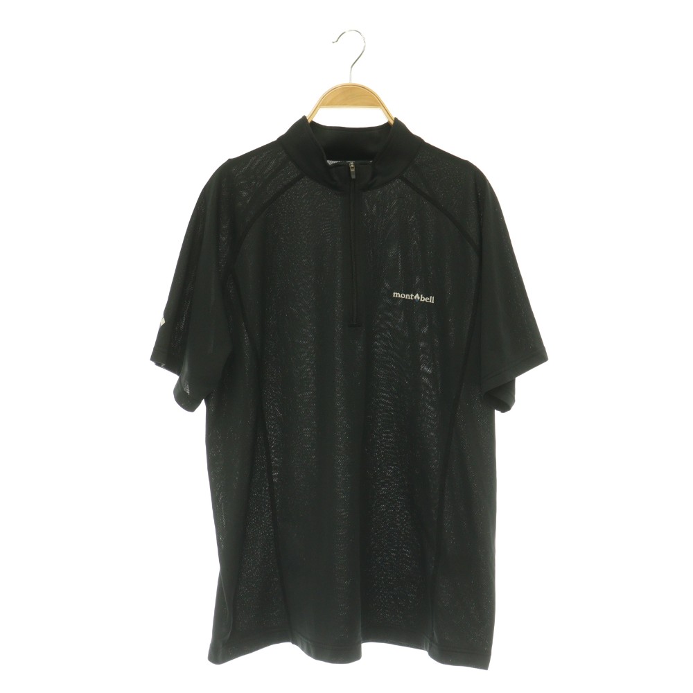 【中古】モンベル Montbell 1104928 ハーフスリーブジップシャツ XL ブラック /MY ■OS ■GY01 メンズ 【ベクトル 古着】 260907ブランドモンベル Montbell表記サイズXL実寸サイズ身幅：56cm　着...