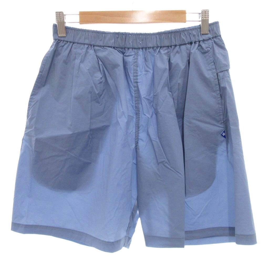 【中古】カレドアー Caledoor ショートパンツ ショーツ ハーフ イージー M 水色 ライトブルー ウエストゴム /FF メンズ 【ベクトル 古着】 260108表記サイズM実寸サイズウエスト：66 cm　もも幅：28 cm　裾幅：2...