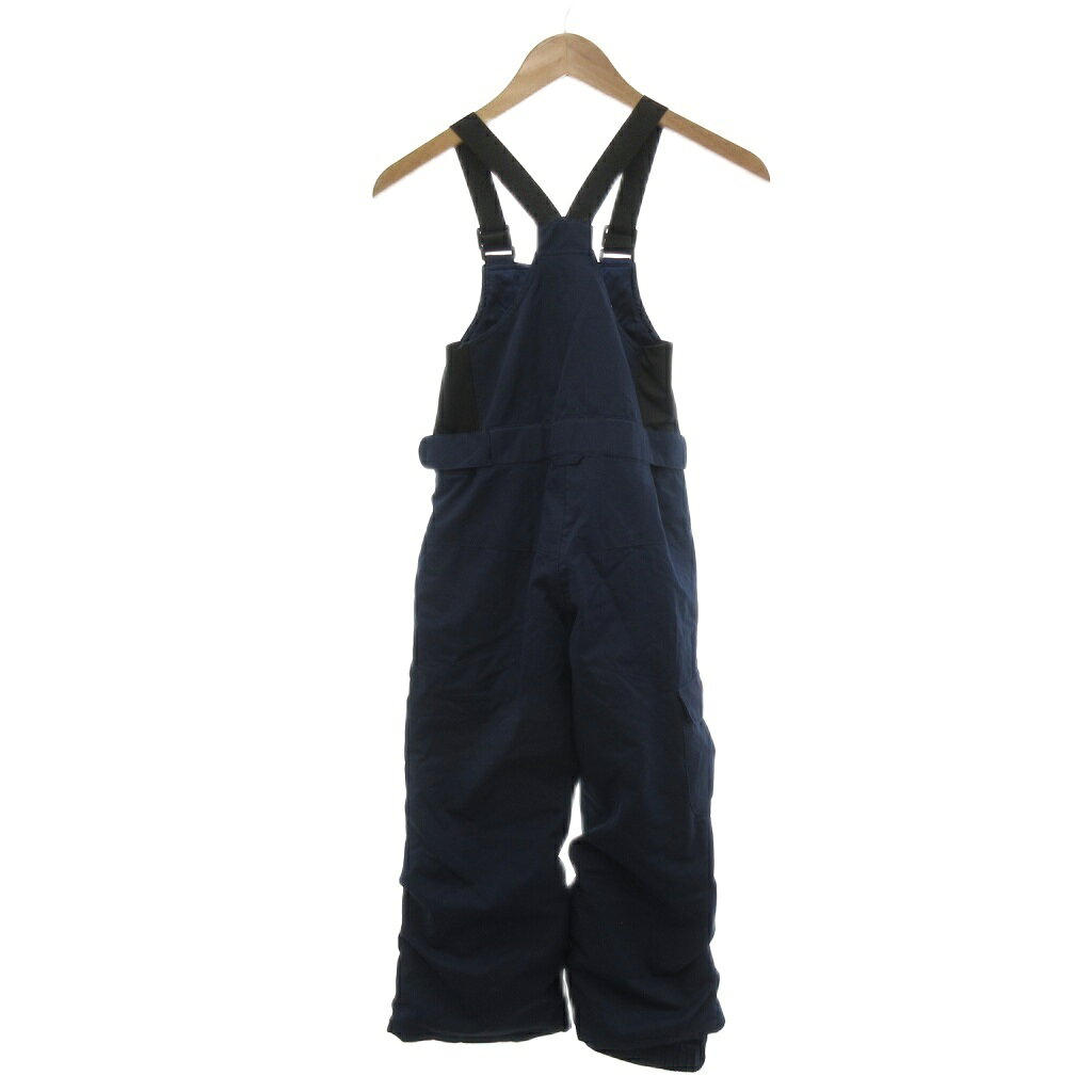【中古】ロキシー ROXY ビブパンツ スノーパンツ ロゴ ネイビー /MG キッズ 【ベクトル 古着】 260313ブランドロキシー ROXY表記サイズサイズ表記なし実寸サイズ腰から胸当て：19cm　ウエスト：64cm　股上：19cm　も...