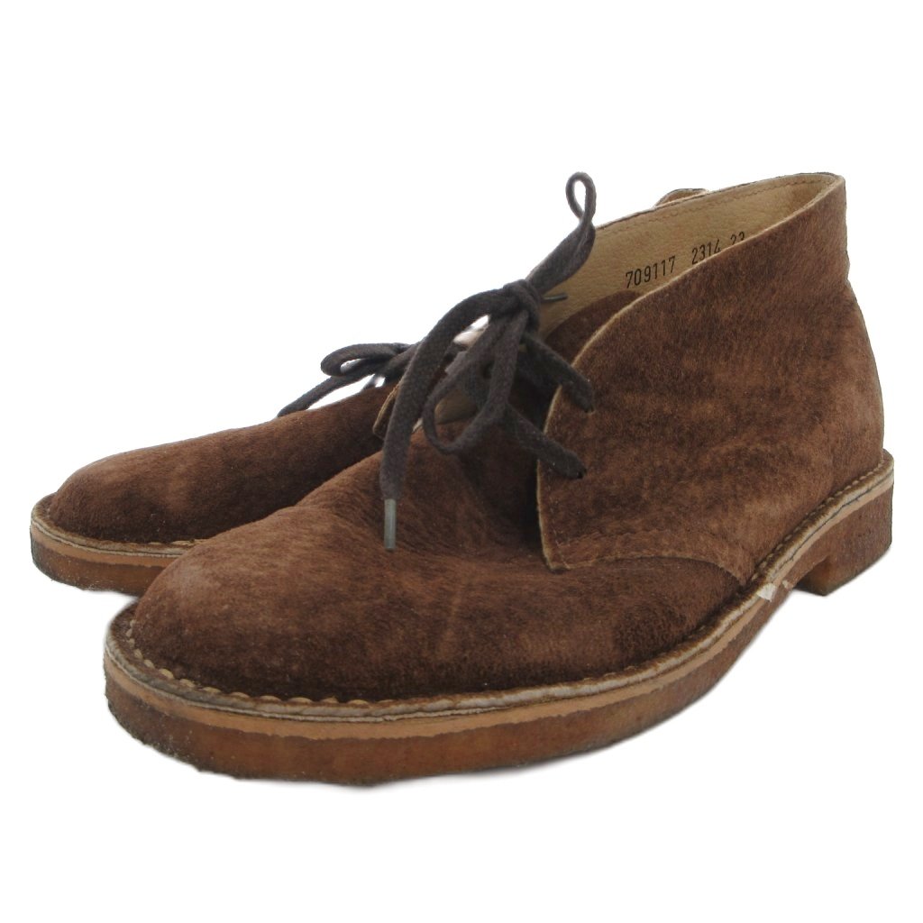 【中古】ハッシュパピー Hush Puppies チャッカブーツ シューズ レースアップ レザー スエード 23cm 茶 ブラウン /FF レディース 【ベクトル 古着】 260509ブランドハッシュパピー Hush Puppies表記サイ...