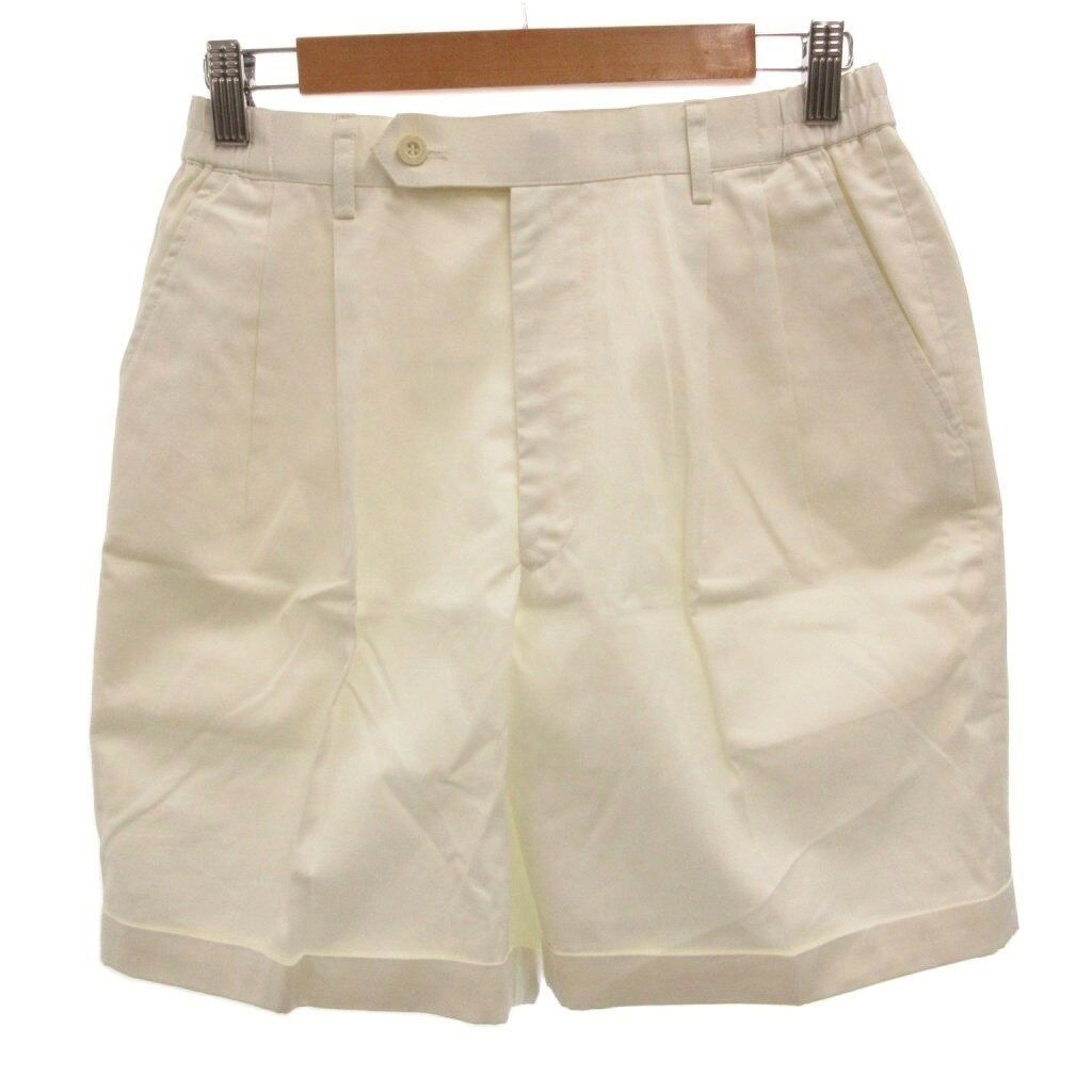 【中古】アラミス ARAMIS タグ付き ショートパンツ ショーツ M ホワイト /FF レディース 【ベクトル 古着】 260724ブランドアラミス ARAMIS表記サイズM実寸サイズウエスト：56cm　もも幅：25cm　裾幅：25cm　...