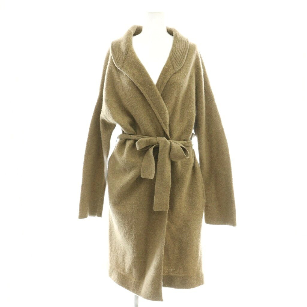 【中古】セオリーリュクス theory luxe MINDY KAY S カーディガン ウール ベルト付き 38 ベージュ /CX ■OS レディース 【ベクトル 古着】 251226ブランドセオリーリュクス theory luxe表記サイ...