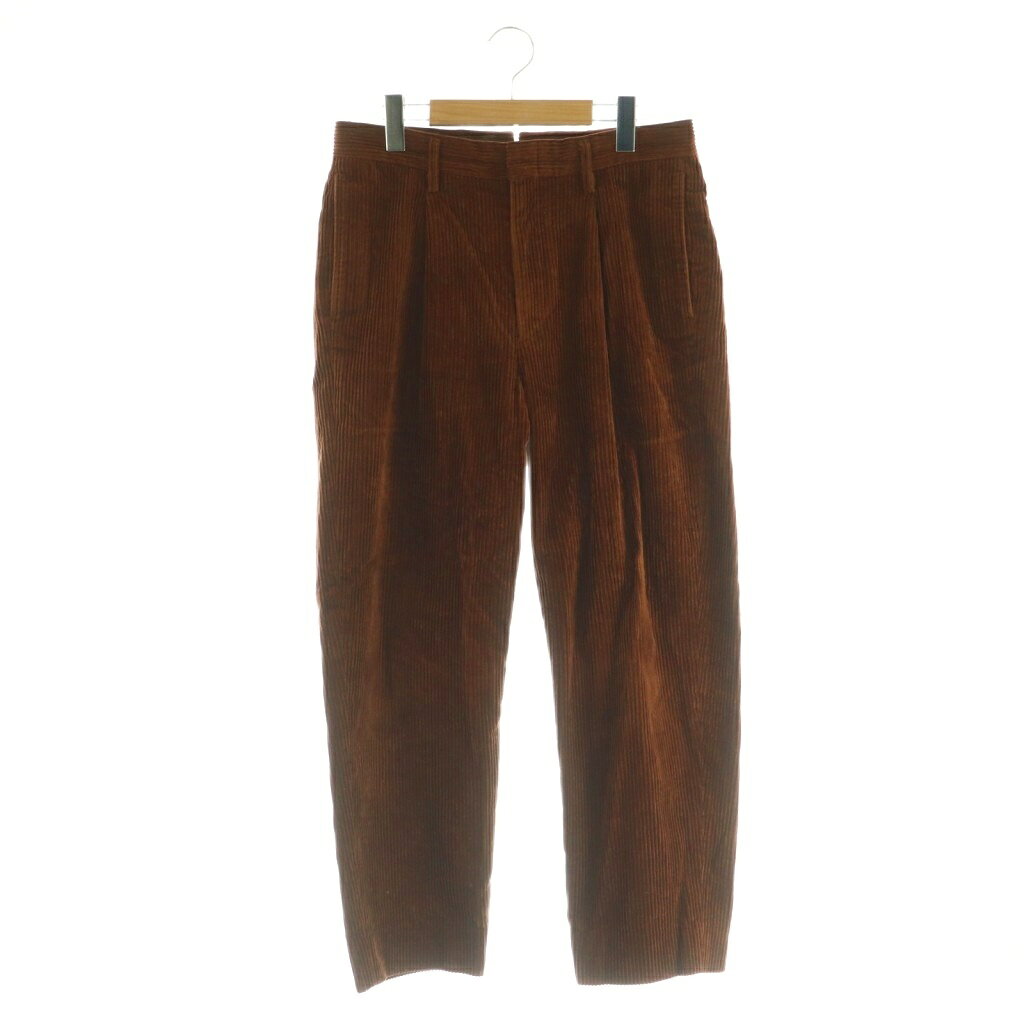 【中古】B&Y ユナイテッドアローズ BEAUTY&YOUTH ビューティー&ユース コーデュロイパンツ ワイド M 茶 ブラウン /MI ■OS ■AD メンズ 【ベクトル 古着】 251223ブランドB&Y ユナイテッドアローズ BEA...