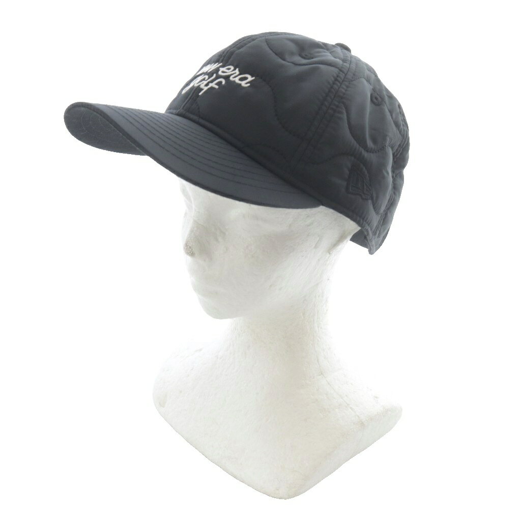 【中古】ニューエラ NEW ERA GF 930 QUILTING キャップ 帽子 ロゴ 黒 ブラック /SR メンズ 【ベクトル 古着】 260130ブランドニューエラ NEW ERA表記サイズ実寸サイズをご参照ください。実寸サイズつば：...