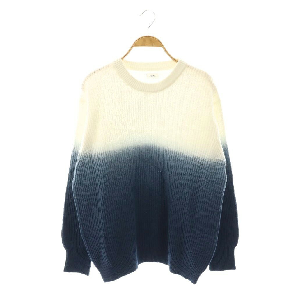【中古】ロンハーマン Ron Herman RHC 24AW Fade Pullover Knit ニット セーター チャコール ホワイト /ES ■OS メンズ 【ベクトル 古着】 260212ブランドロンハーマン Ron Herman表...