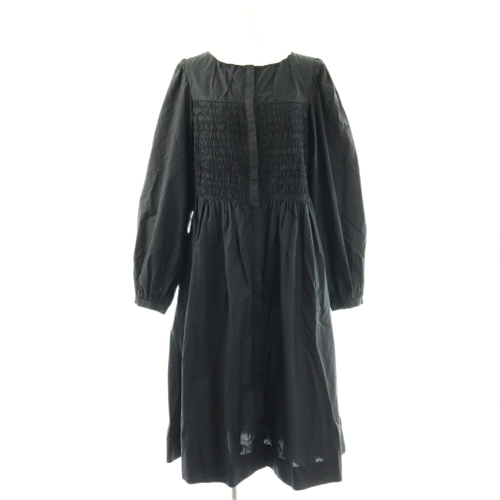 【中古】マーレット Merlette LEYLAND DRESS ワンピース ロング 長袖 XS ブラック /HK ■OS レディース 【ベクトル 古着】 260219ブランドマーレット Merlette表記サイズXS実寸サイズ肩幅：34c...