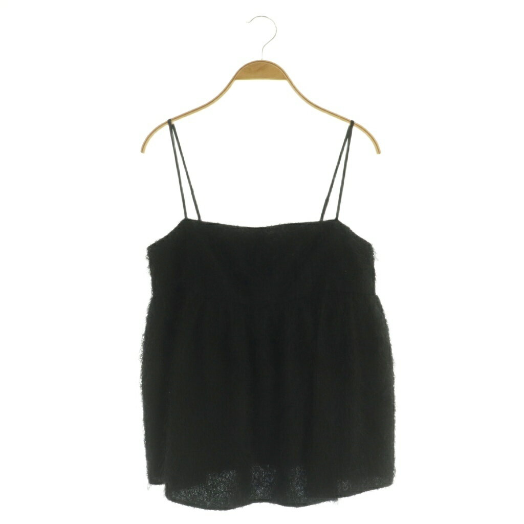 【中古】ナチュラルビューティーベーシック NATURAL BEAUTY BASIC フェザーカットキャミビスチェ ブラウス プルオーバー FR ブラック /MY ■OS レディース 【ベクトル 古着】 260506ブランドナチュラルビューテ...