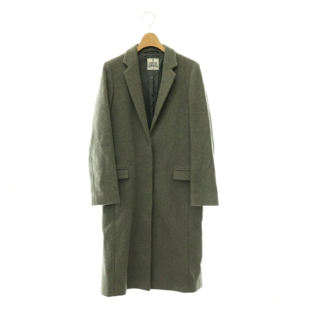 【中古】B&Y ユナイテッドアローズ BEAUTY&YOUTH ビューティー&ユース ウールチェスターコート アウター 総裏地 S グレー /CX ■OS レディース 【ベクトル 古着】 260519ブランドB&Y ユナイテッドアローズ B...