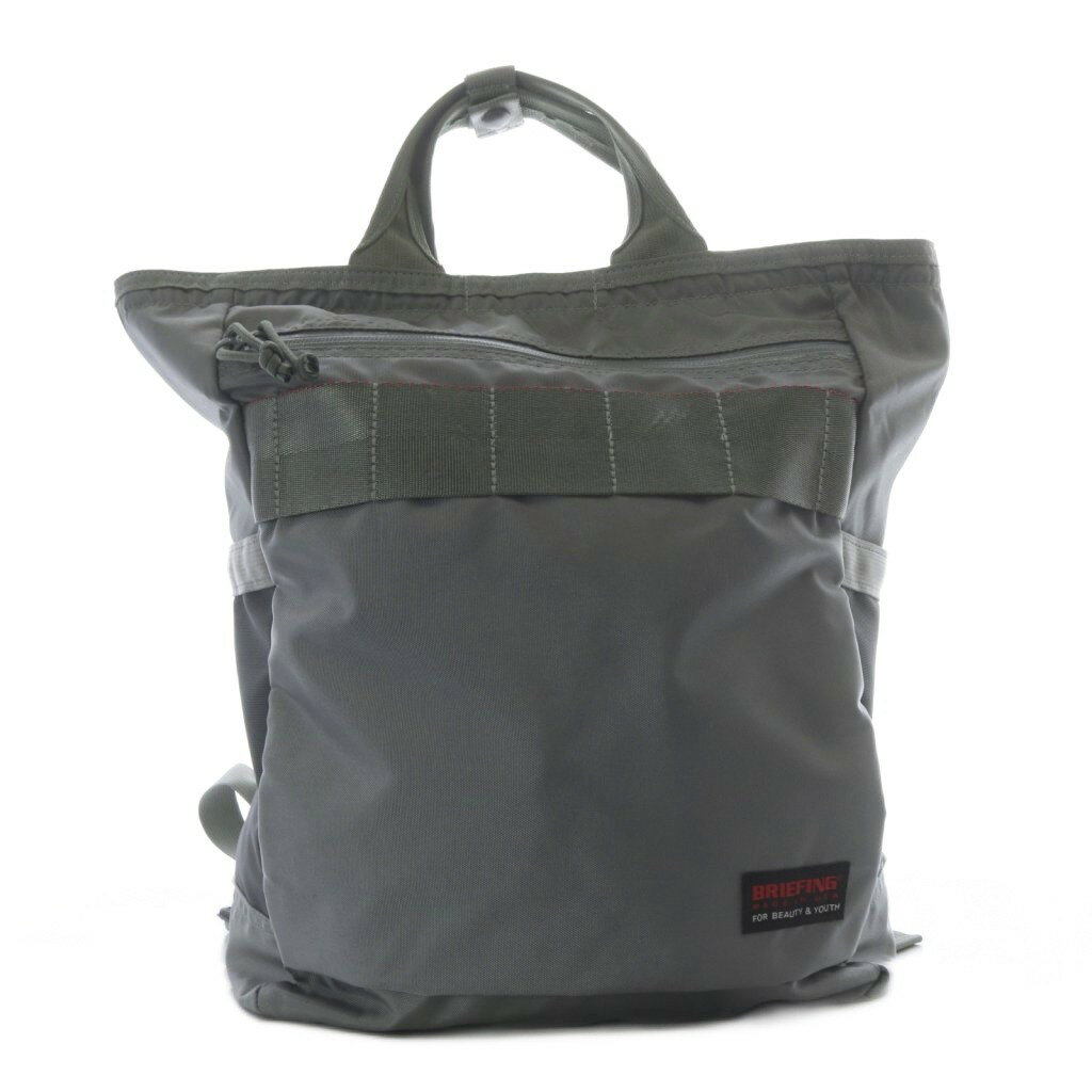 【中古】ブリーフィング BRIEFING BEAUTY&YOUTH別注 2WAY BACKPACK バックパック バッグ リュックサック ナイロン グレー /YO9 メンズ 【ベクトル 古着】 260611ブランドブリーフィング BRIEF...