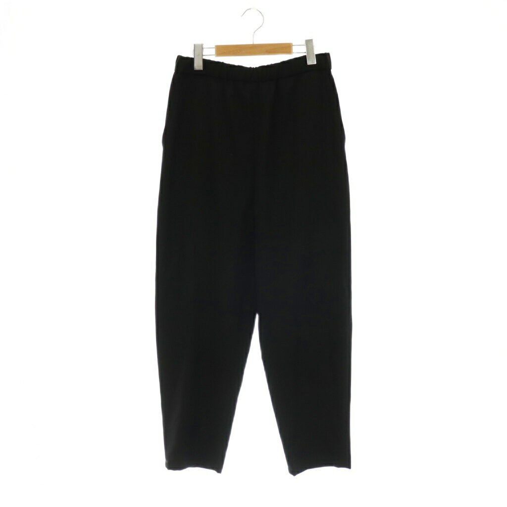 【中古】エイチ ビューティーアンドユース H BEAUTY&YOUTH WORSTED WOOL EASY PANTS パンツ イージー ウール テーパード L 黒 ブラック /HS ■OS ■SH メンズ 【ベクトル 古着】 260626...