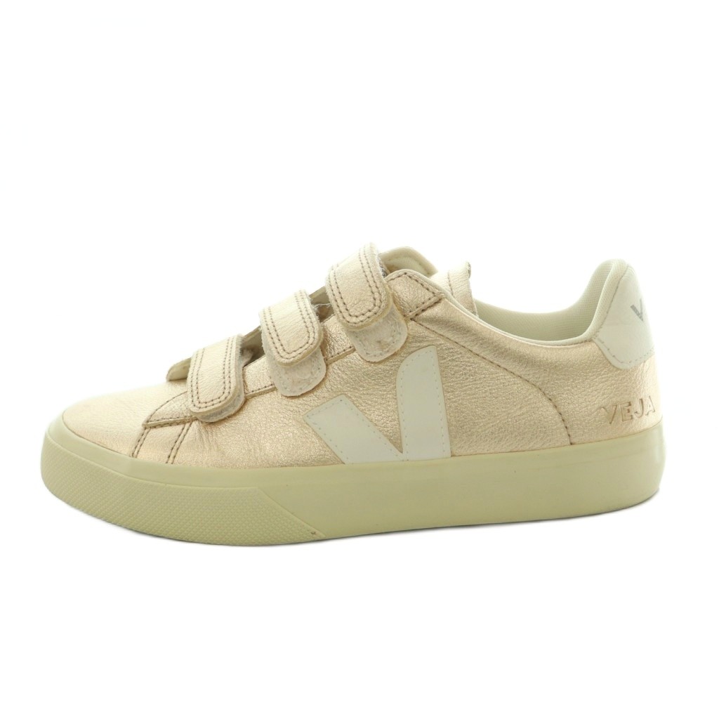 【中古】ベジャ VEJA RECIFE LOGO スニーカー シューズ US6 23.0cm ピンクゴールドカラー 1-IX-XXIV /MI ■OS レディース 【ベクトル 古着】 260702表記サイズUS6 23.0cm実寸サイズ最大...