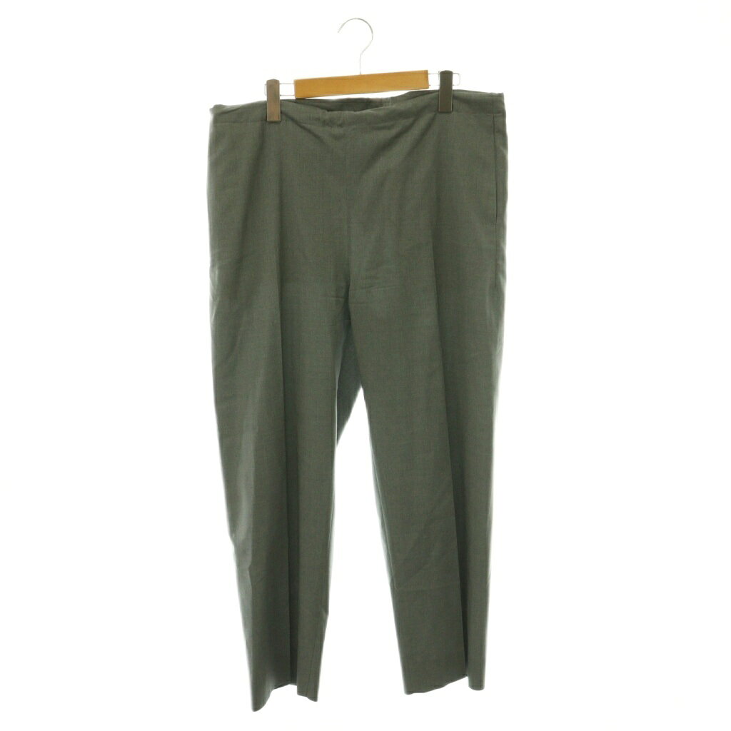 【中古】ヘリル HERILL Ron Herman 別注 Soft Twist Organic Cotton Pants パンツ イージー ストレート ウール 0 グレー /NR ■OS ■SH メンズ 【ベクトル 古着】 260708ブラ...
