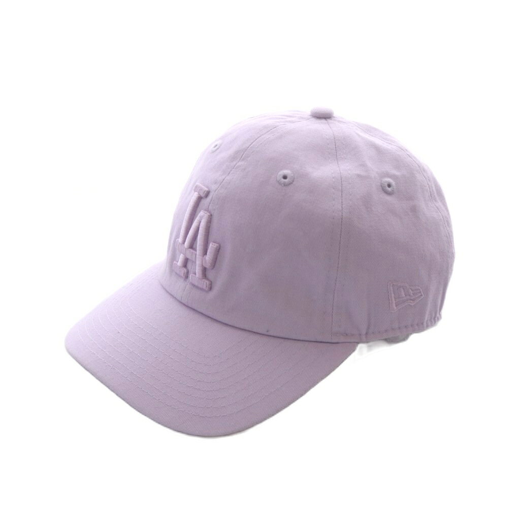【中古】ニューエラ NEW ERA キャップ 帽子 紫 パープル ロゴ 刺繍 /RI ■OS ■SH レディース 【ベクトル 古着】 260710ブランドニューエラ NEW ERA実寸サイズつば：7cm　頭周り：57cm　　素材綿色紫 パー...