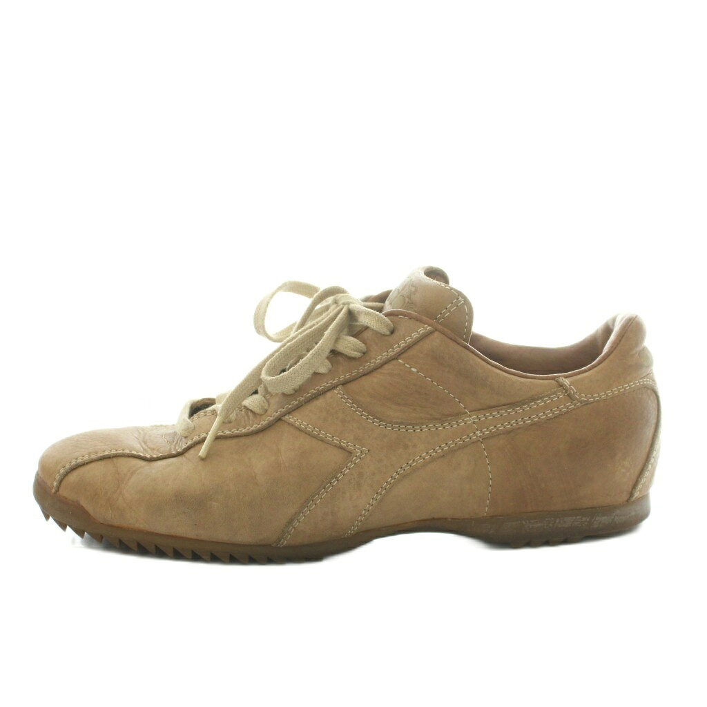【中古】ディアドラ DIADORA レザーレースアップスニーカー シューズ US9 27.0cm 茶 ブラウン 03338689-PH /MI ■OS ■SH メンズ 【ベクトル 古着】 260713ブランドディアドラ DIADORA表記サ...