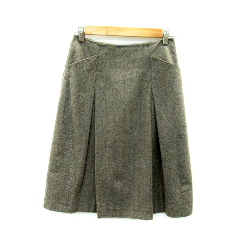 【中古】ジェイクルー J.CREW ボックスプリーツスカート ミモレ丈 ウール 0 グレー /SY13 レディース 【ベクトル 古着】 230725ブランドジェイクルー J.CREW表記サイズ0（日本サイズXS相当） ※実寸サイズをご確認く...
