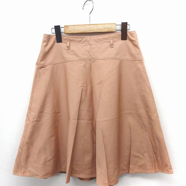 【中古】ボールジー BALLSEY トゥモローランド スカート フレア ひざ丈 無地 シンプル 36 ベージュ /FT24 レディース 【ベクトル 古着】 200821 ブランド古着ベクトルプレミアム店ブランドボールジー BALLSEY ト...