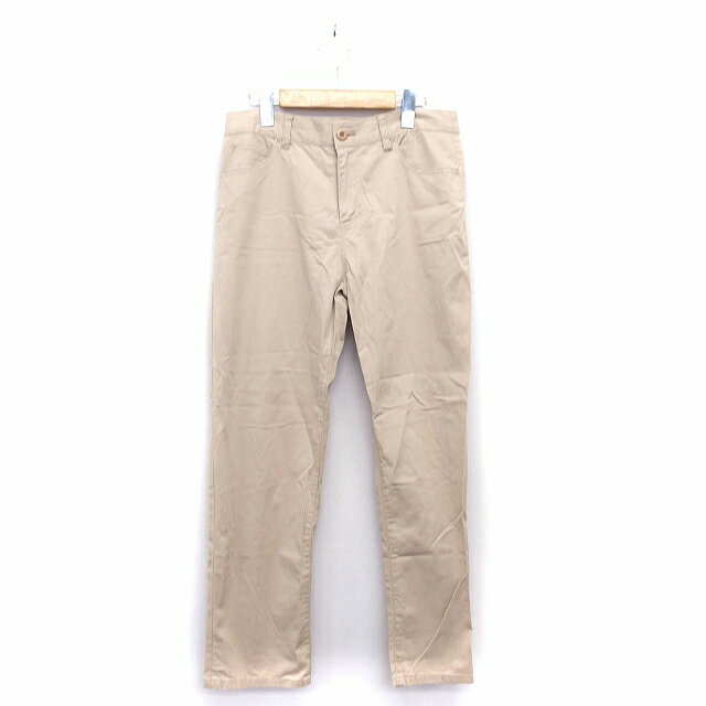 【中古】プロポーション ボディドレッシング PROPORTION BODY DRESSING パンツ チノパン チノパンツ 無地 シンプル 2 ベージュ /KT32 レディース 【ベクトル 古着】 220129ブランドプロポーション ボディ...