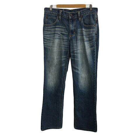 【中古】エドウィン EDWIN GOLD RUSH パンツ デニム ジーンズ ストレート ロング ジップフライ 31 青 紺 ブルー ネイビー メンズ 【ベクトル 古着】 260610ブランドエドウィン EDWIN表記サイズ31 (実寸サイ...