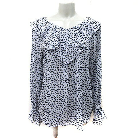 【中古】ロペピクニック ROPE Picnic ブラウス プルオーバー 総柄 ベルスリーブ 長袖 38 M マルチカラー /YI レディース 【ベクトル 古着】 251113ブランドロペピクニック ROPE Picnic表記サイズ38（Mサ...