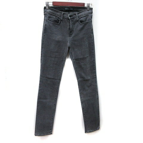 【中古】ジェイブランド J BRAND セオリー theory スキニーパンツ カラーデニム 7 黒 ブラック /YI レディース 【ベクトル 古着】 260209ブランドジェイブランド J BRAND表記サイズ27実寸サイズウエスト：約6...