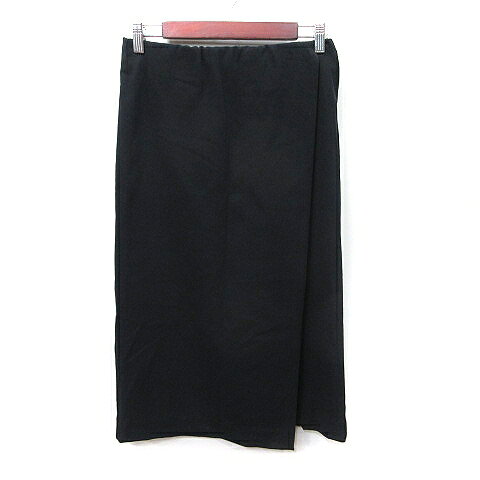 【中古】ディレクトワール DIRECTOIRE タイトスカート ロング ナイロン 38 M 黒 ブラック /YI レディース 【ベクトル 古着】 260209表記サイズ38（Mサイズ）実寸サイズウエスト：約66〜cm　ヒップ：約86cm　ス...