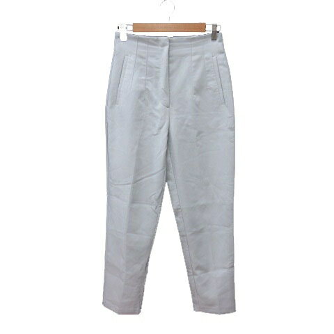 【中古】ザラ ZARA テーパードパンツ S 青 アイスブルー /MS レディース 【ベクトル 古着】 260212ブランドザラ ZARA表記サイズS実寸サイズウエスト：約64cm　もも幅：約29cm　裾幅：約16cm　股上：約30cm　股...