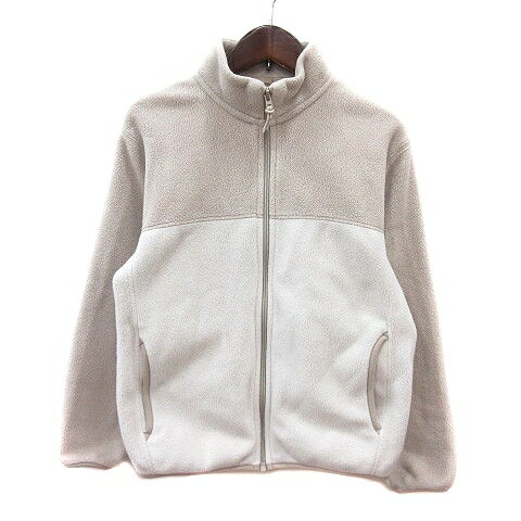 【中古】ユニクロ UNIQLO ジャケット ブルゾン ボア バイカラー 150 ベージュ /MN ●RY キッズ 【ベクトル 古着】 260408ブランドユニクロ UNIQLO表記サイズ150実寸サイズ肩幅：約40cm　身幅：約44cm　着...