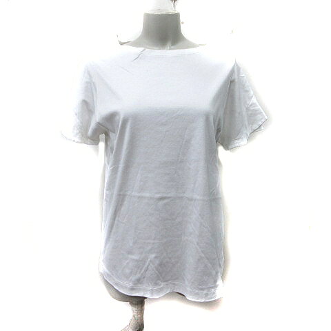 【中古】ロートレアモン LAUTREAMONT Tシャツ カットソー 半袖 38 M 白 ホワイト /YI レディース 【ベクトル 古着】 260420ブランドロートレアモン LAUTREAMONT表記サイズ38（Mサイズ）実寸サイズ肩幅：...