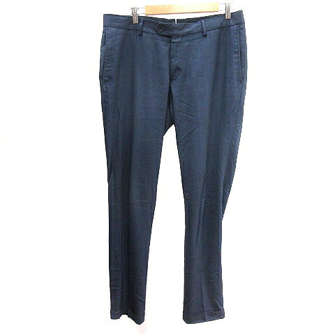 【中古】ザラマン ZARA MAN BASIC COLLECTION テーパードパンツセンタープレス ロールアップ 42 L 紺 ネイビー /AU ●RY メンズ 【ベクトル 古着】 260514ブランドザラマン ZARA MAN表記サイズ...