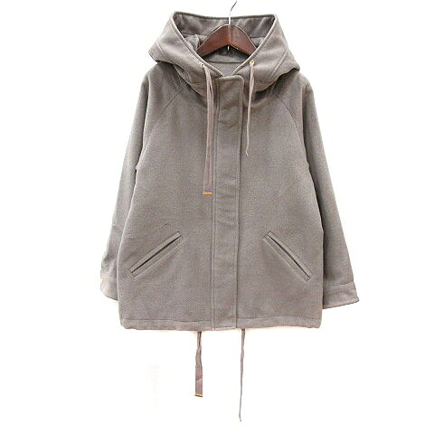 【中古】ウィルセレクション WILLSELECTION パーカー ジップアップ 総裏地 S グレージュ /MN レディース 【ベクトル 古着】 260717ブランドウィルセレクション WILLSELECTION表記サイズS実寸サイズ身幅：約...