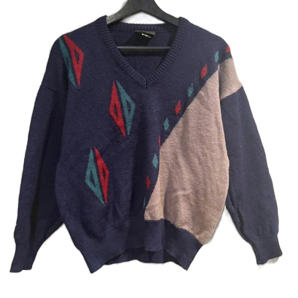 【中古】ピエールカルダン Pierre Cardin ニット セーター 長袖 S 紺 ネイビー ■GY58 メンズ 【ベクトル 古着】 260113ブランドピエールカルダン Pierre Cardin表記サイズS実寸サイズ肩幅：約60cm　...