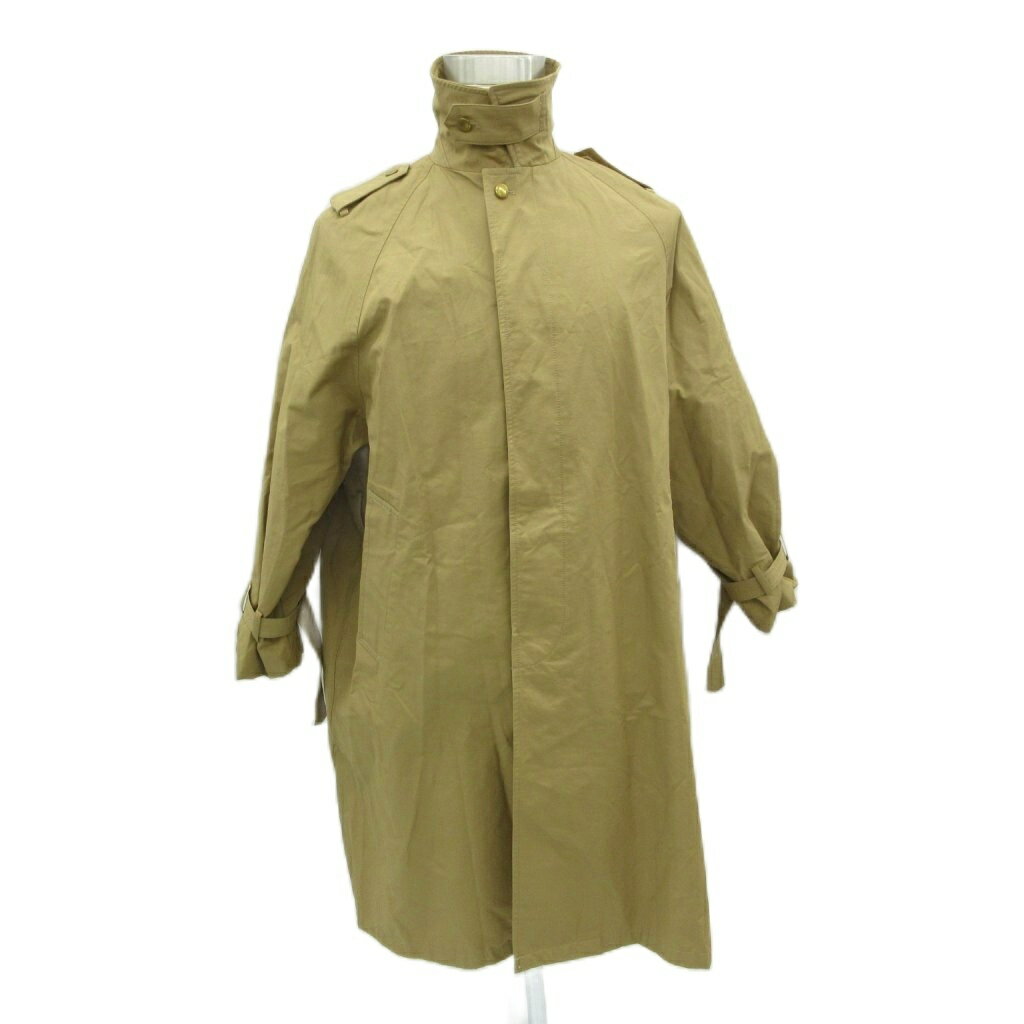 【中古】ジーユー GU × ビューティフルピープル beautiful people トレンチコート L ベージュ スタンドカラー エポレット ロング丈 /YS4 ■GY58 レディース 【ベクトル 古着】 260202ブランドジーユー G...