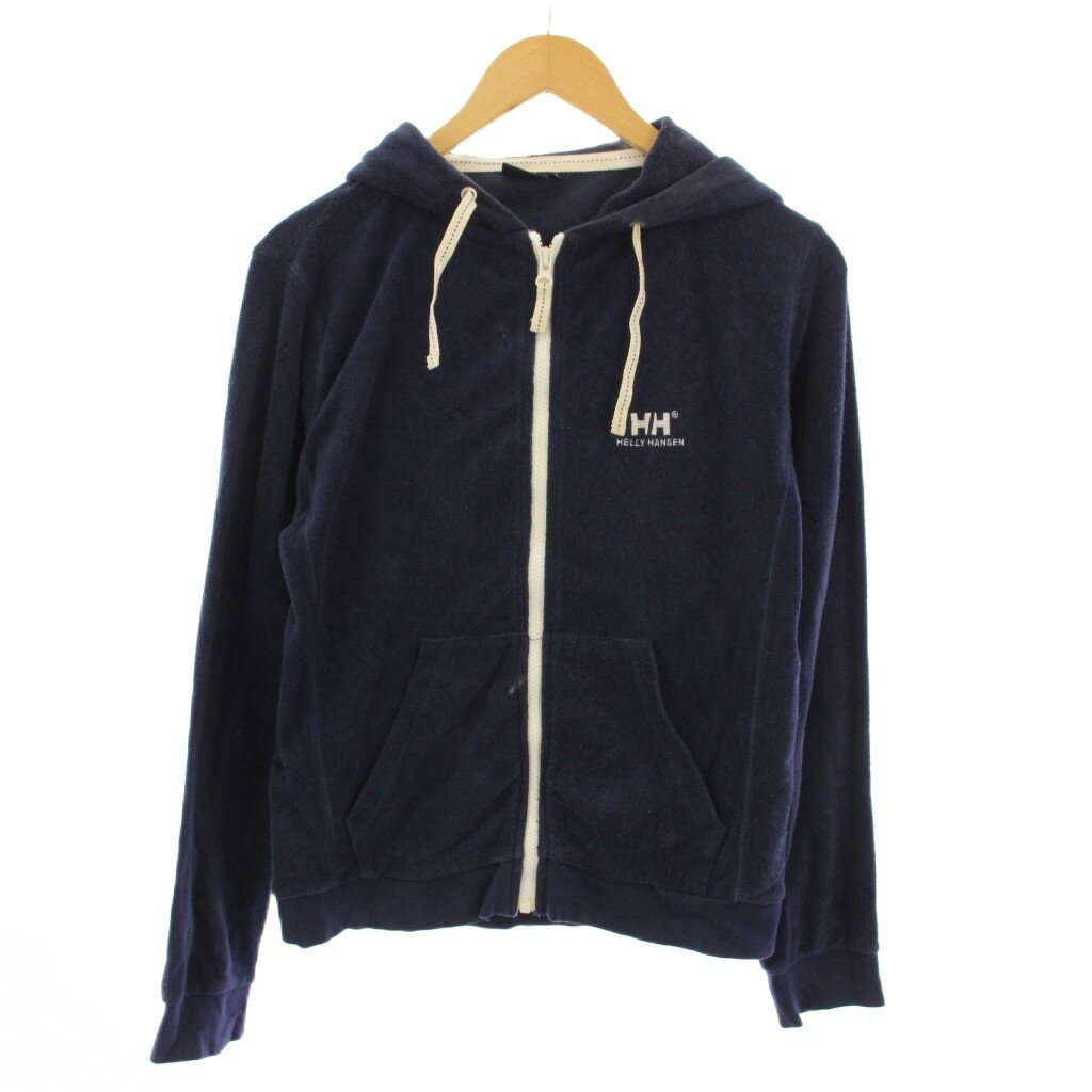 【中古】ヘリーハンセン HELLY HANSEN パーカー ジャケット ジップアップ ロゴ S 紺 /BM ■GY60 メンズ 【ベクトル 古着】 260210ブランドヘリーハンセン HELLY HANSEN表記サイズS実寸サイズ肩幅：42...