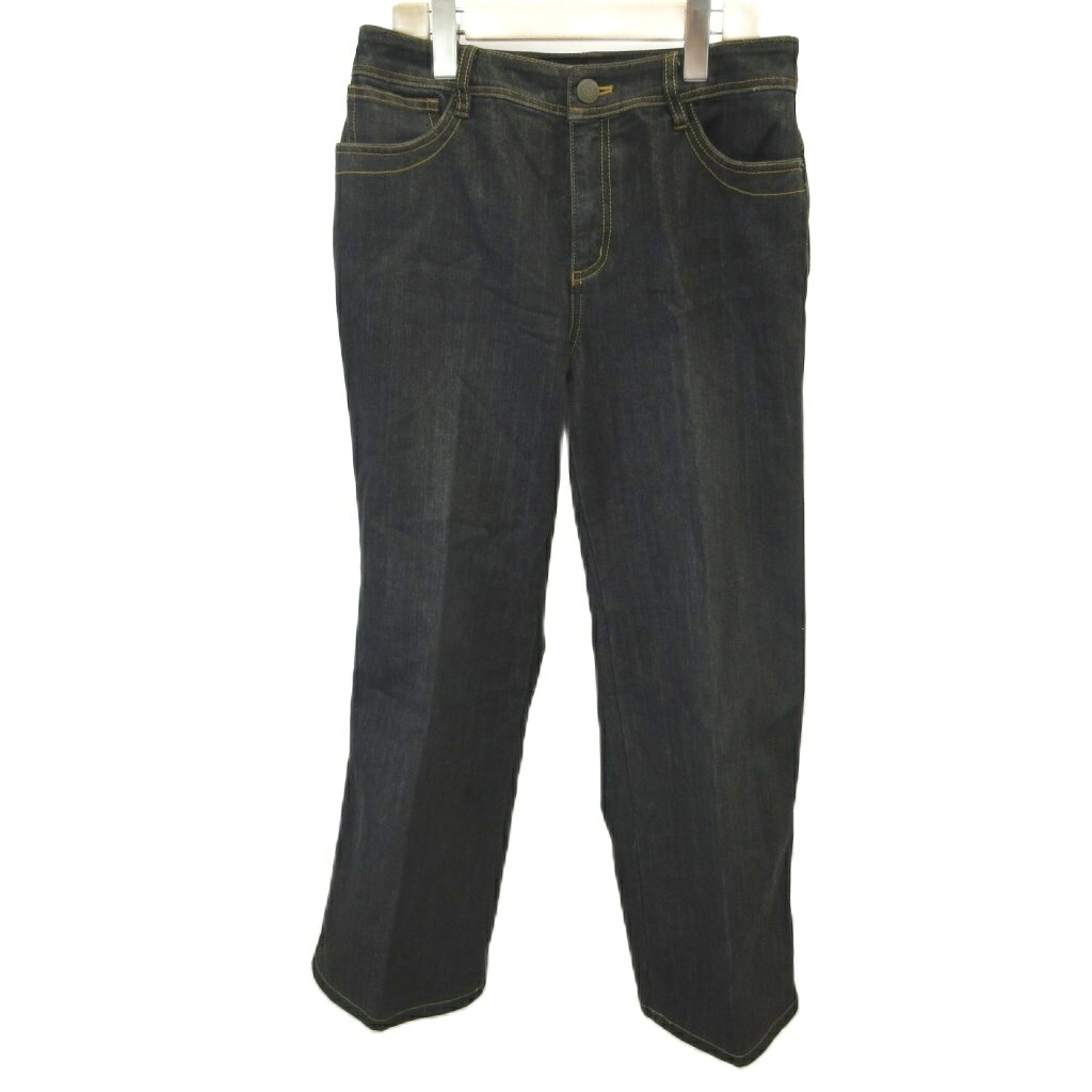 【中古】シンプルライフ SIMPLE LIFE デニムパンツ ジーンズ L 黒 ブラック /RN ■ECA003 メンズ 【ベクトル 古着】 260324表記サイズL実寸サイズウエスト：62cm　もも幅：23cm　裾幅：22cm　股上：25...
