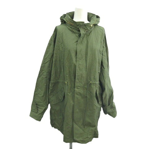 【中古】アーバンリサーチ ドアーズ URBAN RESEARCH DOORS ジャケット 上着 F カーキ フード付き 長袖 ドローストリング /NP ■ECA003 レディース 【ベクトル 古着】 260324ブランドアーバンリサーチ ド...