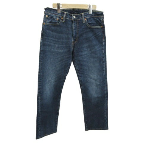 【中古】リーバイス Levi's デニム ジーンズ パンツ 31 青 ブルー 無地 ウォッシュ加工 5ポケット 長ズボン /GR ■GY99 メンズ 【ベクトル 古着】 260331ブランドリーバイス Levi's表記サイズ31実寸サイズウ...