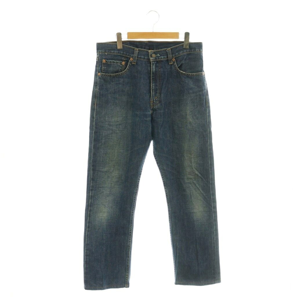【中古】リーバイス Levi's 505 デニム ジーンズ ストレート W32 L34 インディゴ /CX ■ECC003 メンズ 【ベクトル 古着】 260407ブランドリーバイス Levi's表記サイズ W32 L34 実寸サイズウエス...