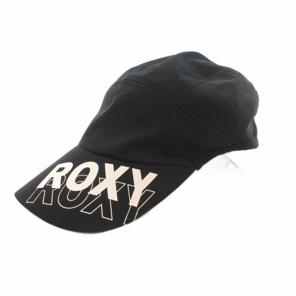 【中古】ロキシー ROXY キャップ 黒 ブラック 白 ホワイト ロゴプリント 無地 /SX ■GY59 レディース 【ベクトル 古着】 260417ブランドロキシー ROXY実寸サイズつば：7.5cm　頭周り：63cm　　素材ポリエステル...