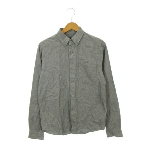 【中古】パタゴニア Patagonia ORIGINAL COTTON シャツ アウトドアウエア XS グレー 無地 ボタンダウン 長袖 /AH25 ■ECD005 メンズ 【ベクトル 古着】 260610ブランドパタゴニア Patagon...