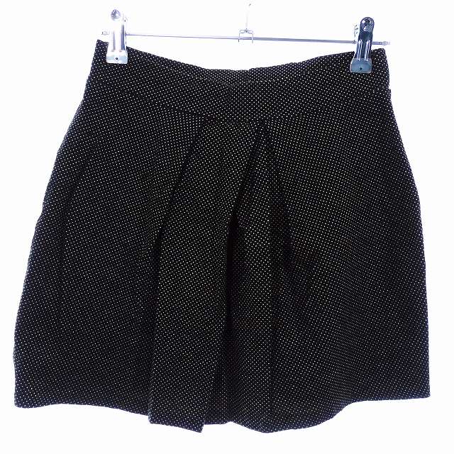 【中古】ニトカ nitca フレアスカート ミニ タック ウエストゴム 水玉 ドット F 茶 ブラウン ボトムス /T2 レディース 【ベクトル 古着】 250617ブランドニトカ nitca表記サイズFree実寸サイズウエスト：64~cm...