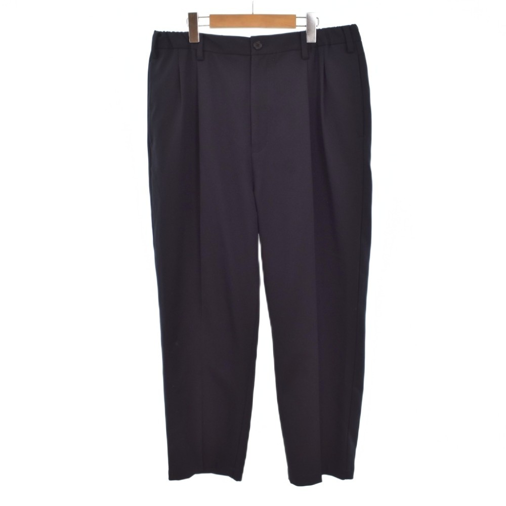 【中古】エブリワン everyone Polyester Twill Chef Pants ポリエステル ツイル シェフパンツ スラックス XL 紺 ネイビー EV25-PT45 メンズ 【ベクトル 古着】 260726表記サイズXL実寸サ...