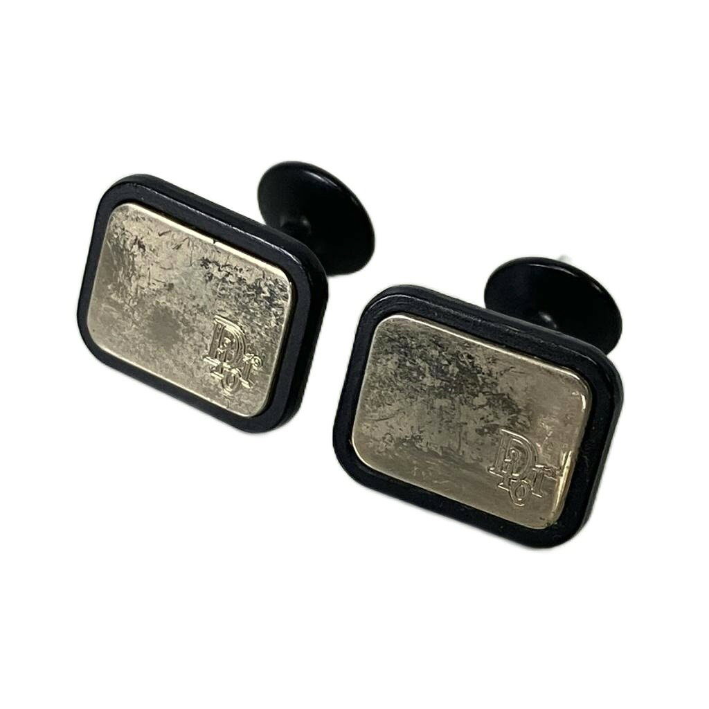【中古】ディオール Dior カフス ビジネス ブラック ■GY06 メンズ 【ベクトル 古着】 260622ブランドディオール Dior実寸サイズタテ約2cm 　ヨコ約1.8cm　色ブラック状態・多少のスレ、汚れあり その他に目立ったダメ...