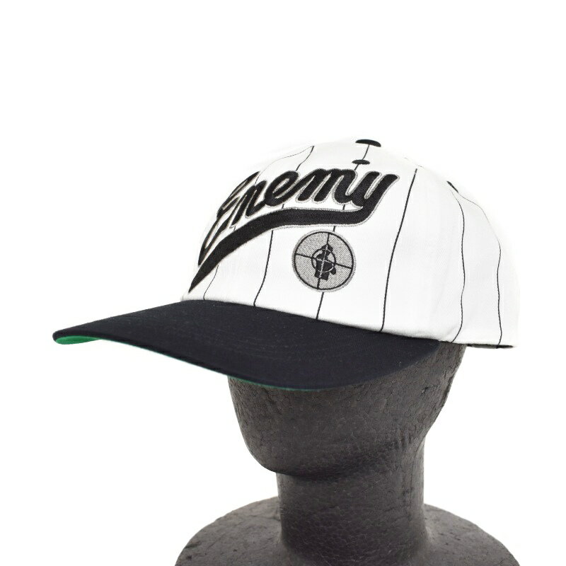 【中古】未使用品 セントマイケル SAINTMICHAEL 24AW PE_CAP SNT ENEMY キャップ 帽子 OS 白 ホワイト SM-YS1-0000-C22 メンズ 【ベクトル 古着】 250415ブランドセントマイケル SA...