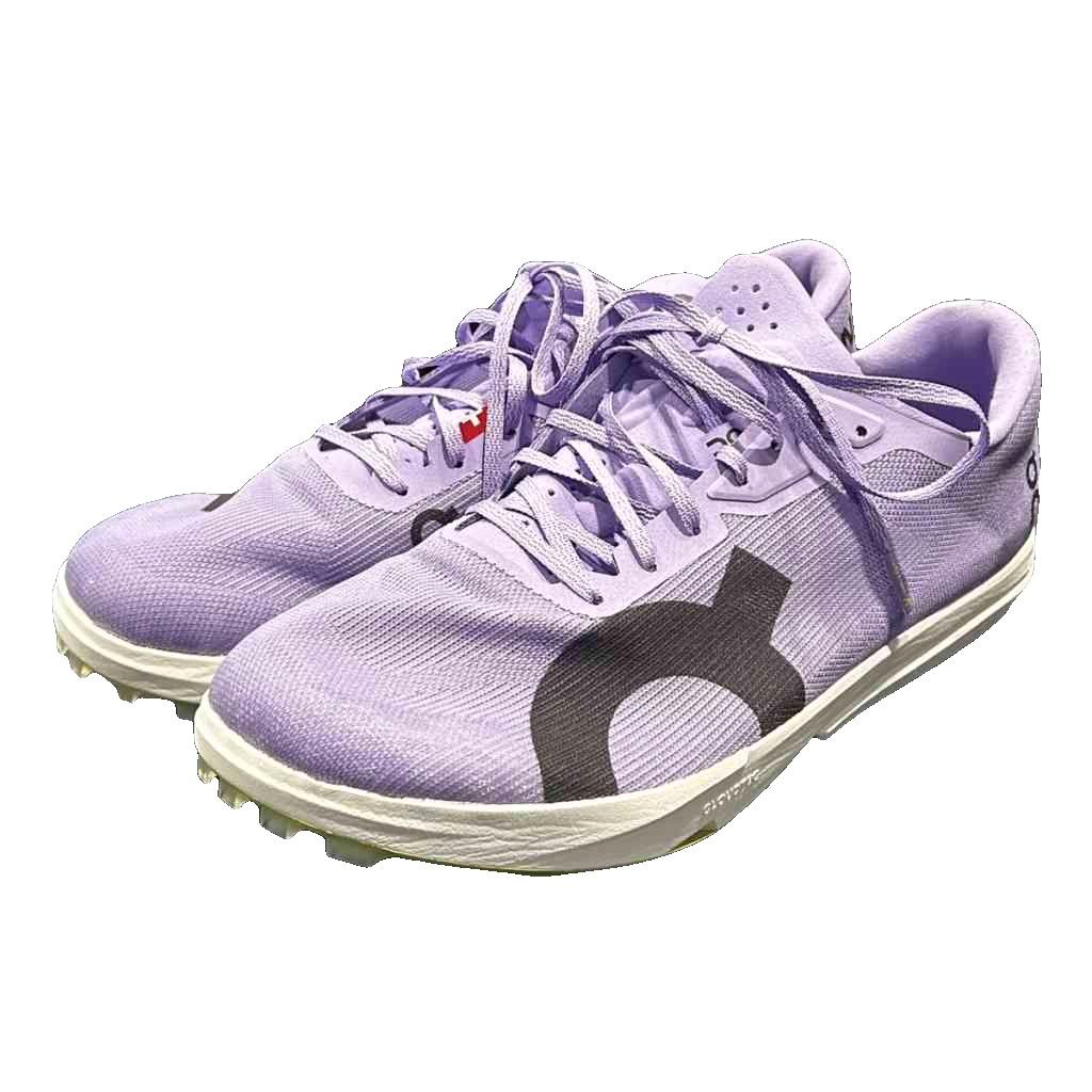 【中古】オン On Cloudspike Amplius2 スニーカー スパイク 26.5cm 紫 パープル ■GY99 メンズ 【ベクトル 古着】 260622表記サイズ26.5cm実寸サイズ最大幅：約10cm　アウトソール：約28cm　...