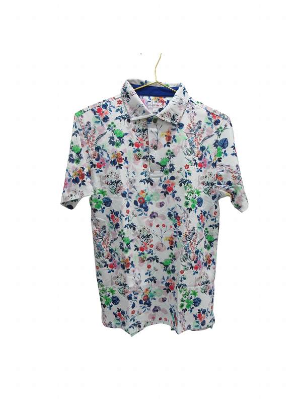 【中古】未使用品 COTON DOUX ポロシャツ メンズ 【ベクトル 古着】 260330ブランドCOTON DOUX表記サイズM実寸サイズ肩幅：45cm　身幅：50cm　着丈：75cm　袖丈：22.5cm　　素材綿100色ホワイト状態・...