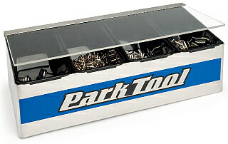 【ParkTool】パークツール スモールパーツホルダー JH-1 スモールパーツなどの収納に最適なパーツケース。 アール形状を採用した樹脂製のパーツ皿は高い作業性を提供します。 ■サイズ：30.5×14×9cm ■部屋数：4個（取り外し可...