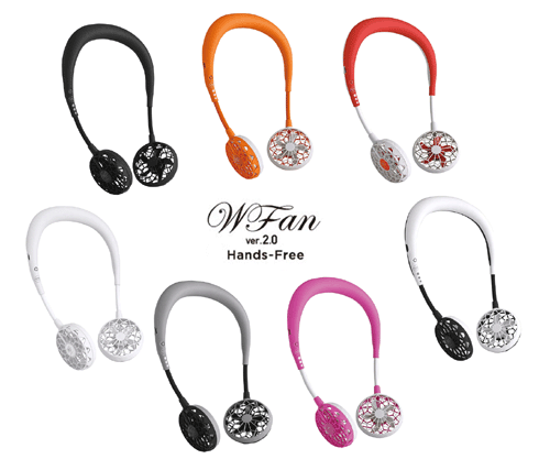 ～暑い時、暑い場所でいつでもどこでも、 　　　　首にかけるだけの2020年モデル携帯用扇風機！～ ≪持つ必要がないので、手が自由になり快適≫ ◆簡単で便利なUSBポートからの充電。面倒な電池交換は不要 ◆ファンに繋がるアームは、上にむけたり...