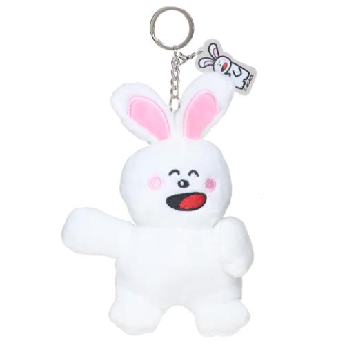 ぬいぐるみKR キーホルダー マスコット たべっ子どうぶつ うさぎ アクリルパーツ ギンビス エスケイジャパン プレゼント 毎日使いたくなるおしゃれ雑貨＆インテリア女性向けギンビスのロングセラービスケット[たべっこどうぶつ]グッズにまたまた...