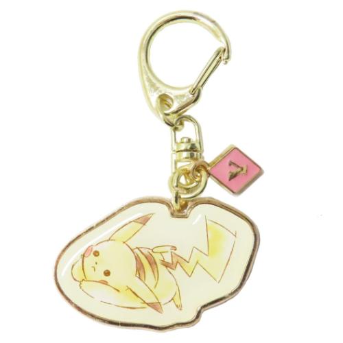 ピカチュウイニシャルキーホルダー キーリング ポケットモンスター Y ポケモン カミオジャパン プレゼント メール便可毎日使うものだからこそこだわりを 大人可愛い女性向け雑貨大人気[POCKET MONSTER/ポケットモンスター]グッズに...